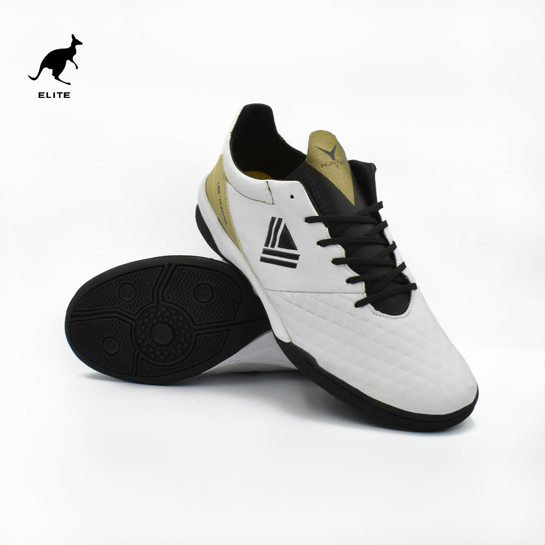 Hunter Elite PK Sala - Blanco/Oro – Fulza México